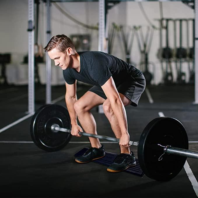 Long Version Squat Wedge Block for Weightlift and Deadlift,Non-Slip ...