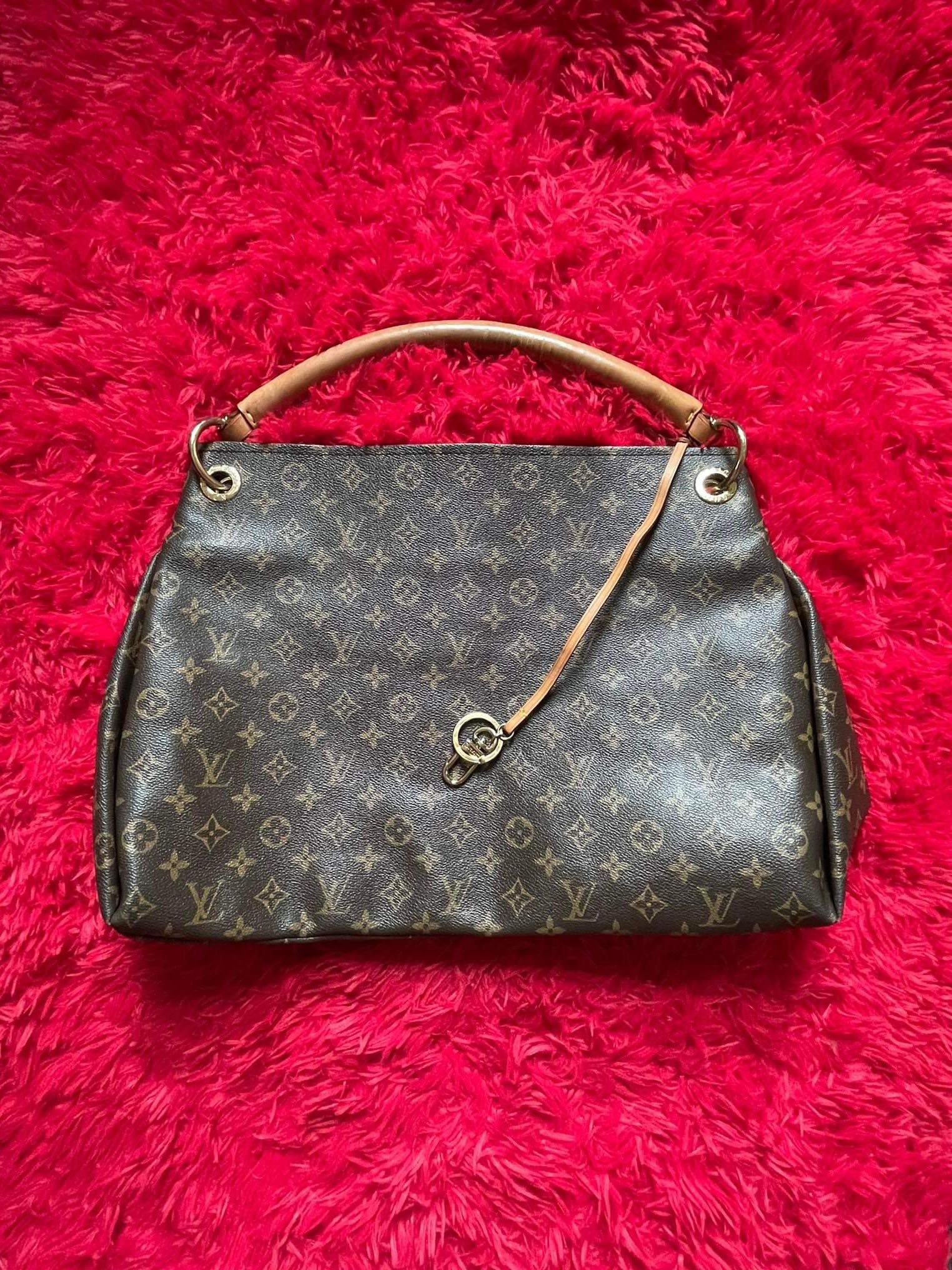 Louis Vuitton Brown Handbag, Luxury, Bags & Wallets on Carousell