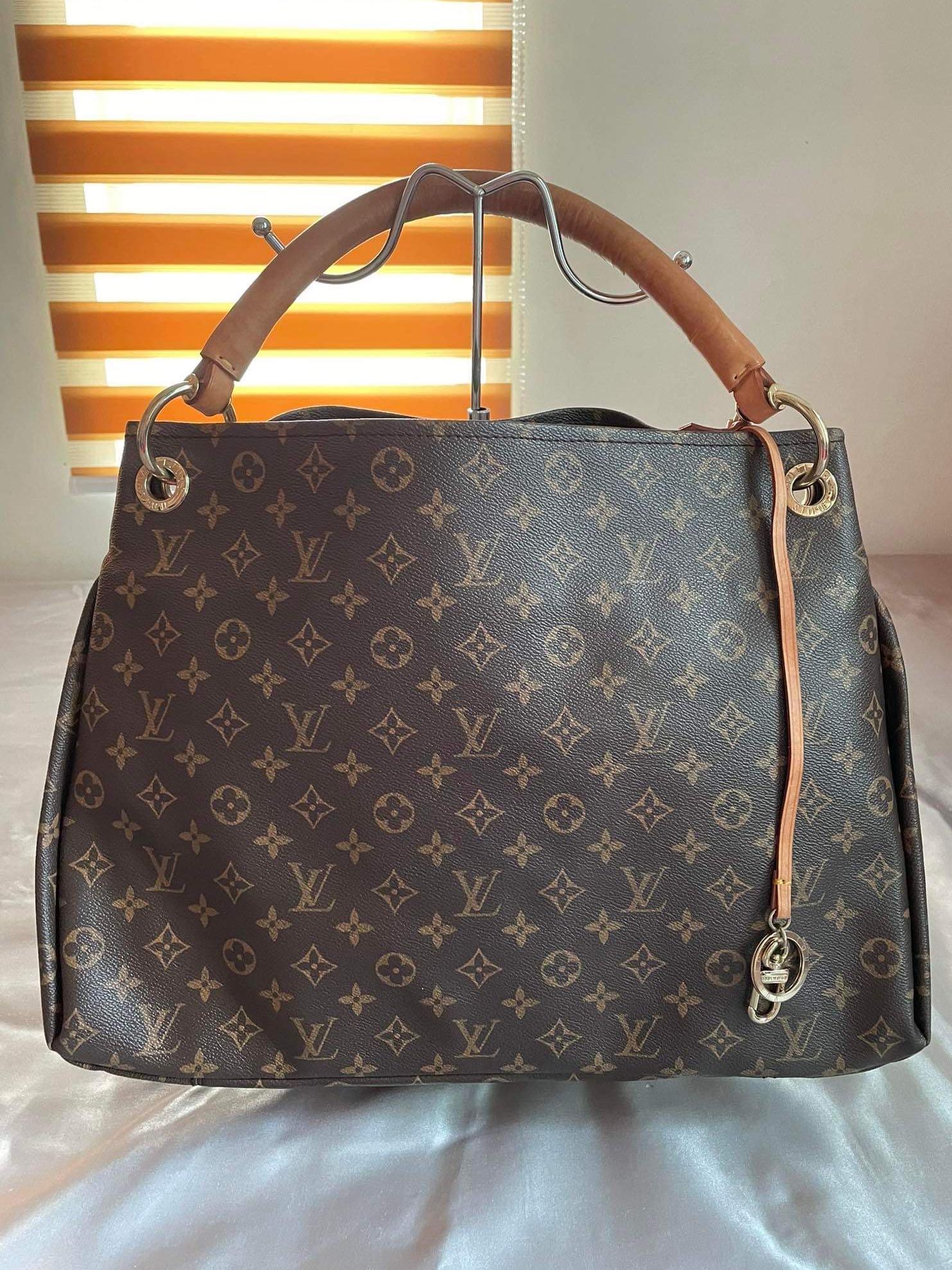 Louis Vuitton Brown Handbag, Luxury, Bags & Wallets on Carousell