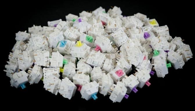 Lubed NovelKeys Milkshake Switches, Computers & Tech, Parts ...