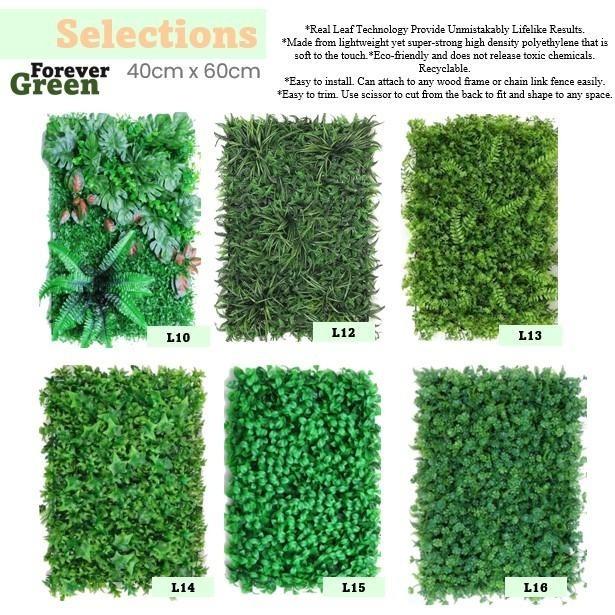 Luxury Green Wall Artificial Wall Plant Feature Wall Backdrop ...