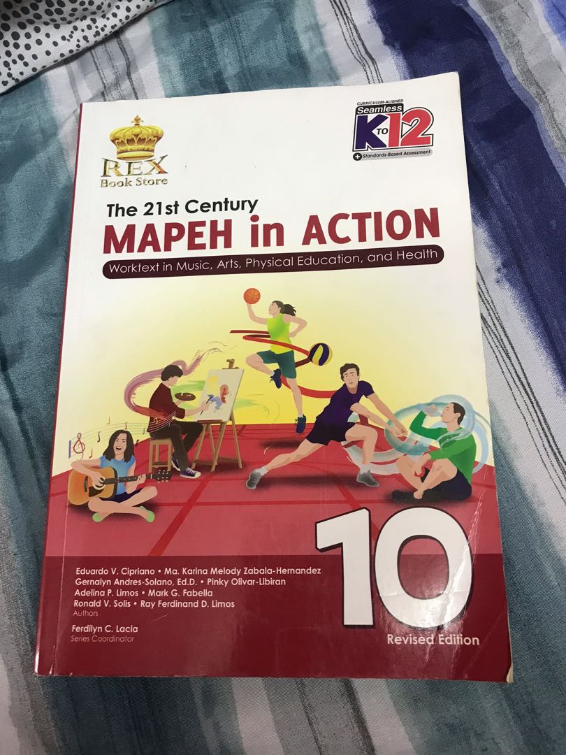 Mapeh in action grade 10, Hobbies & Toys, Books & Magazines, Textbooks on Carousell