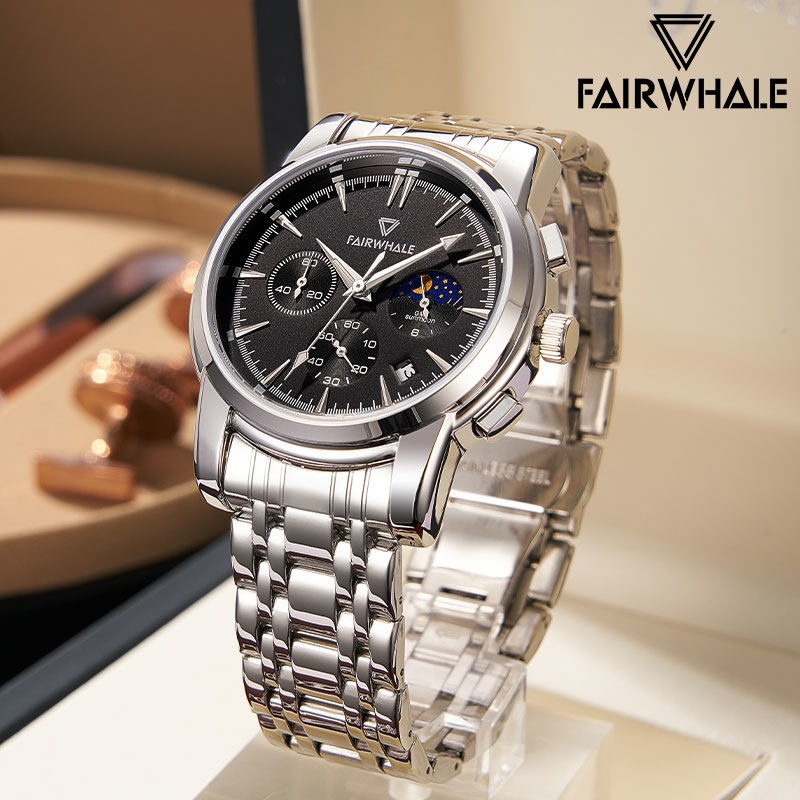 Mark Fairwhale's new quartz watch men's high-end handsome non-automatic ...