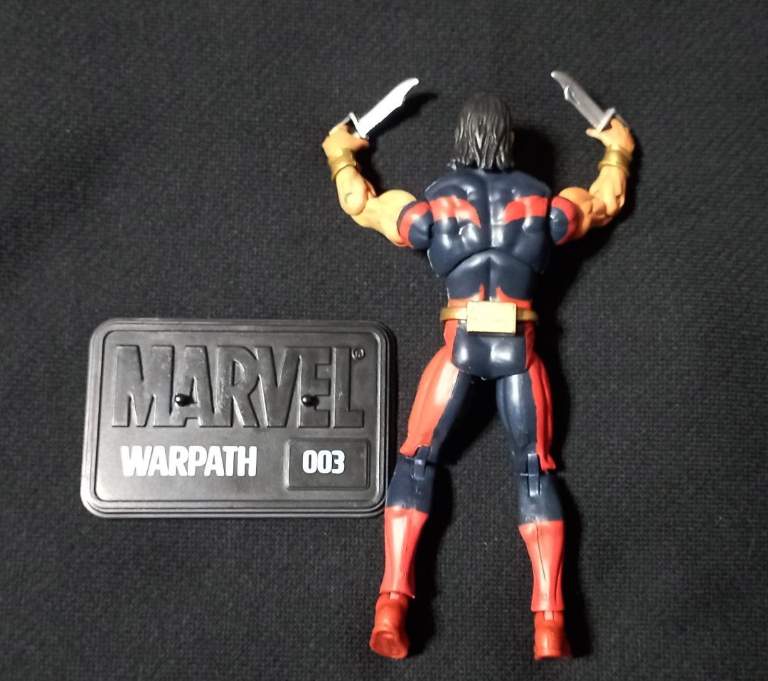 Marvel Universe 3.75 inch scale Warpath Xmen Uniform Variant, Hobbies ...