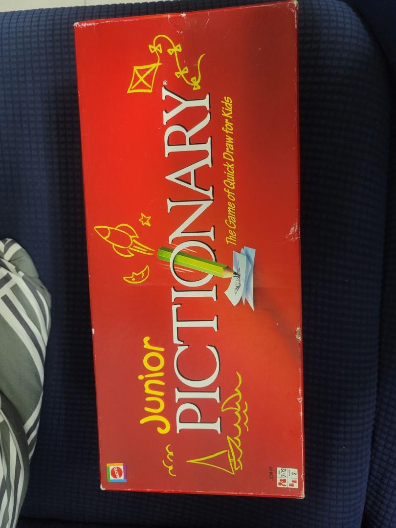 Mattel Pictionary Junior Board game, Hobbies & Toys, Toys & Games on ...