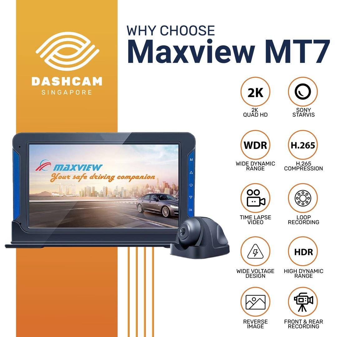 Maxview MT7 Heavy Vehicle Dual-Channel Reverse Cameral [Product of ...