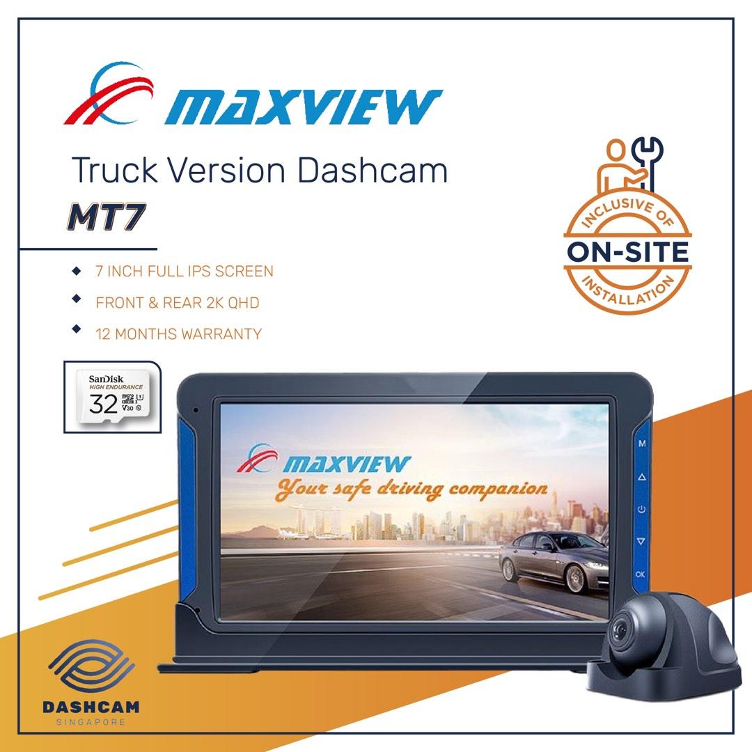 Maxview MT7 Heavy Vehicle Dual-Channel Reverse Cameral [Product of ...