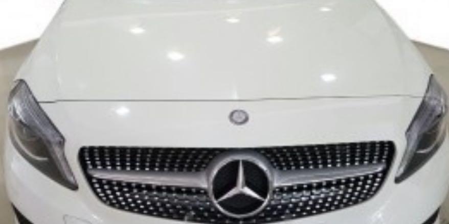 Merc w176 a180 white bonnet, Car Accessories, Accessories on Carousell