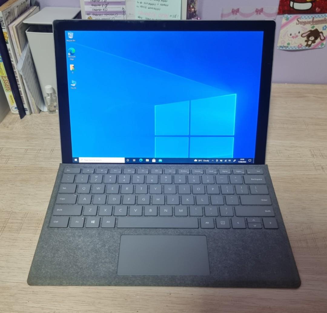Microsoft Surface Pro 5 MAXED OUT SPECIFICATIONS laptop tablet keyboard ...
