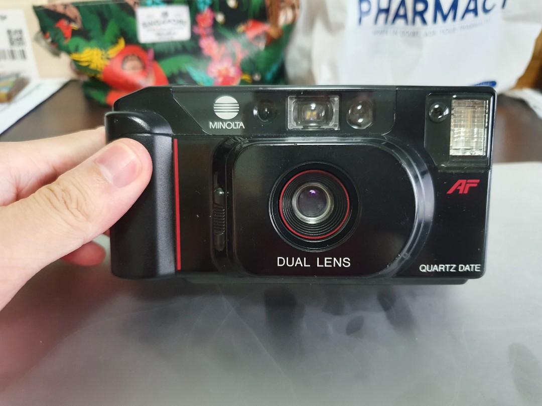 [BATT INCLUDED] Minolta Mac Dual Quartz Date (Point & Shoot Film Camera ...