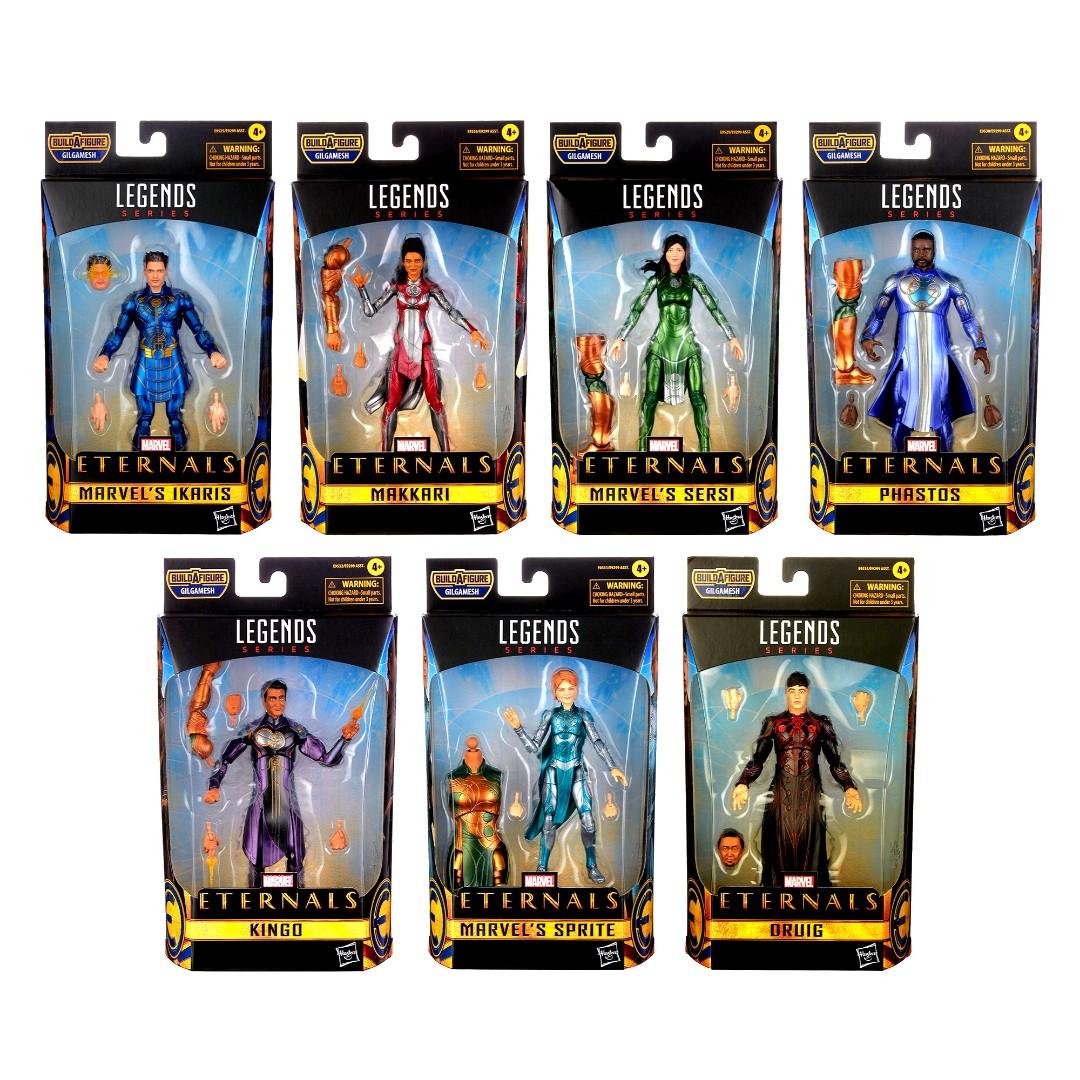 MISB Marvel Legends Eternals Gilgamesh Wave Ikaris, Sersi, Makkari ...