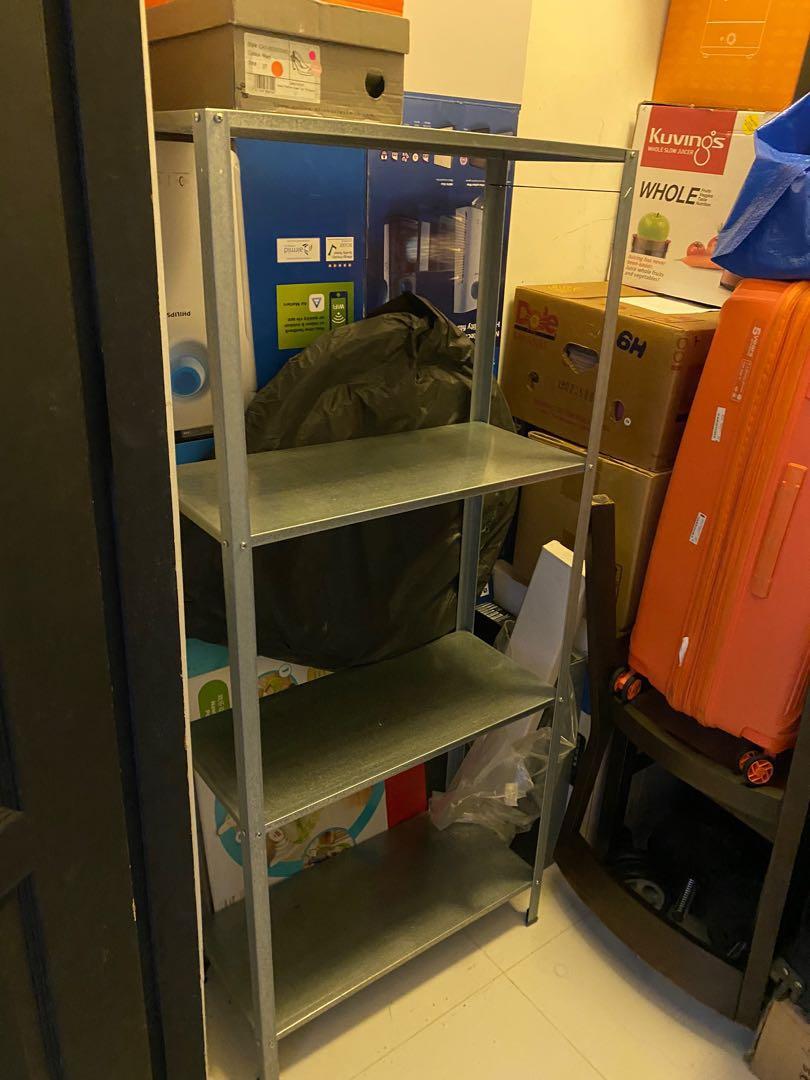 move out sales - rack , metal rack, Furniture & Home Living, Furniture ...