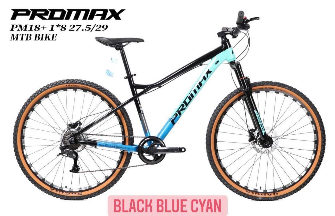 MTB PROMAX PM18+ 1x8 ALLOY FRAME HYDRAULIC DISC BRAKE, Sports Equipment ...