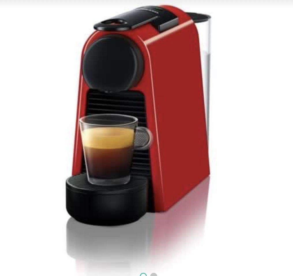 Nespresso Essenza Mini Ruby Red coffee machine, TV & Home Appliances ...
