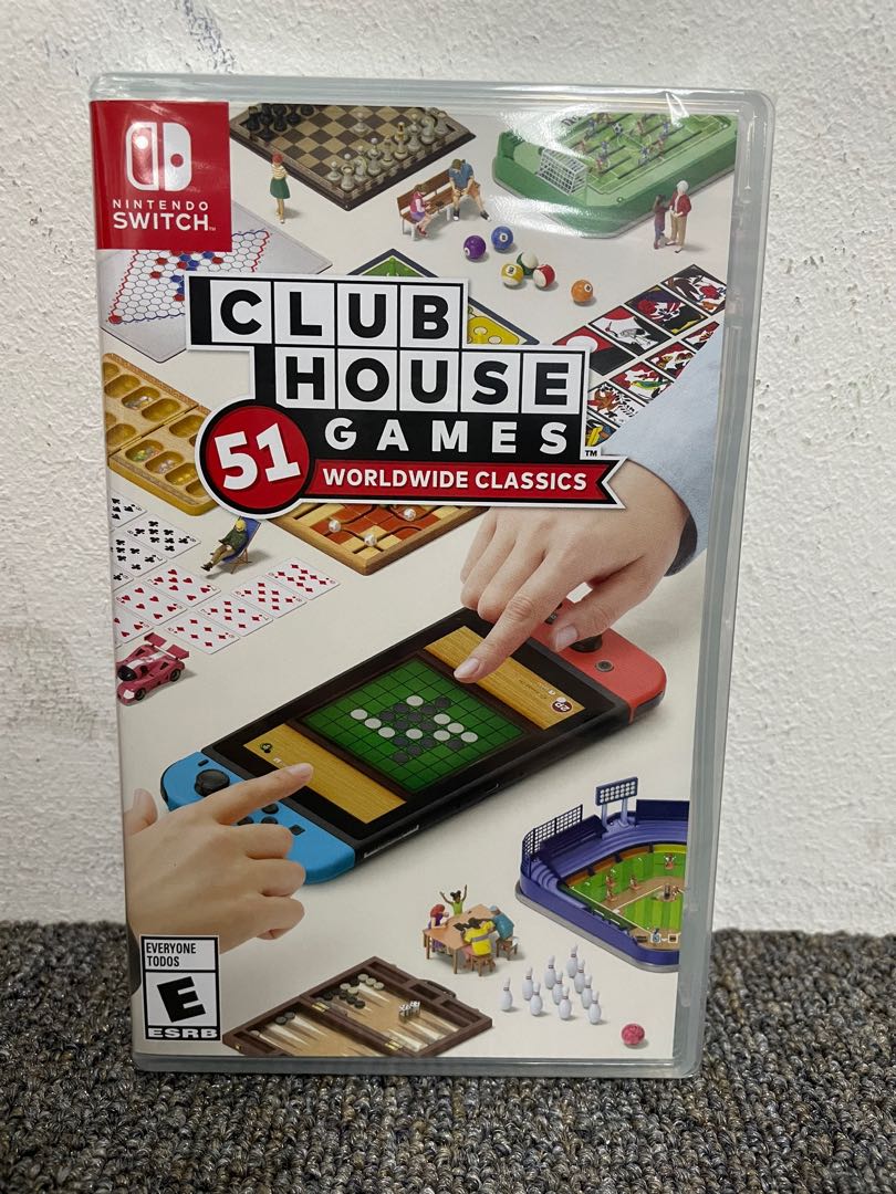 Nintendo Switch Clubhouse 51 Games Worldwide Classics, Video Gaming ...