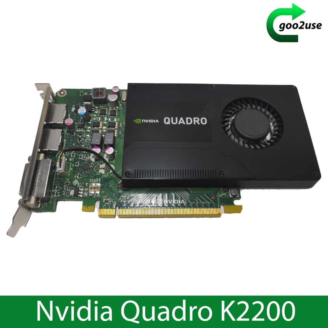 Nvidia Quadro K2200 4GB DDR5 GPU Computer Graphic Card, Computers ...