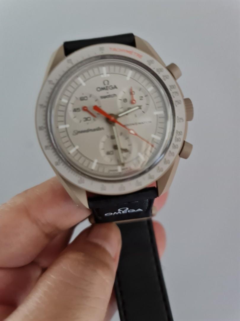 Omega x Swatch Original with reciept, Men's Fashion, Watches ...