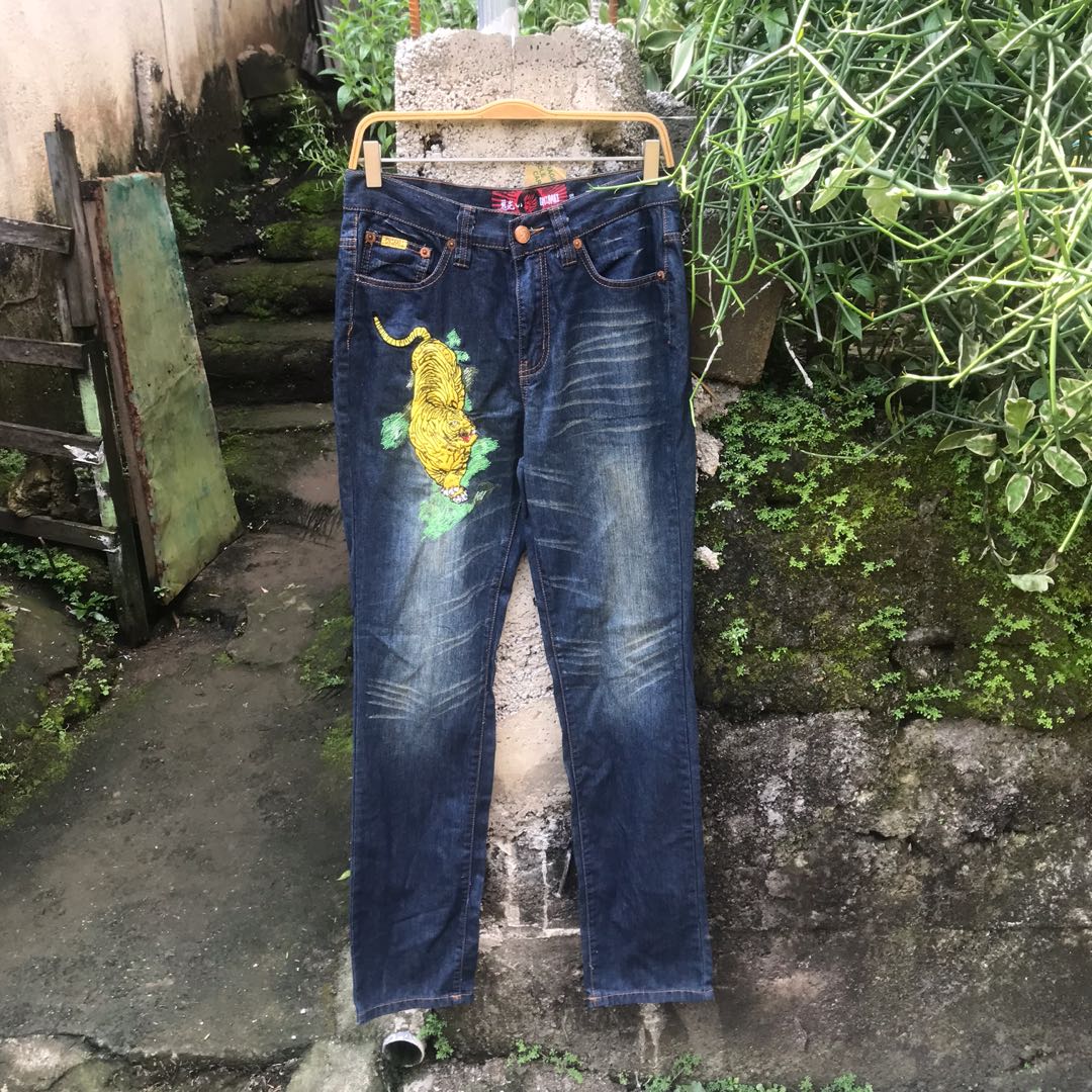 Oniarai Japan Nippon Blue Jeans, Men's Fashion, Bottoms, Jeans on Carousell