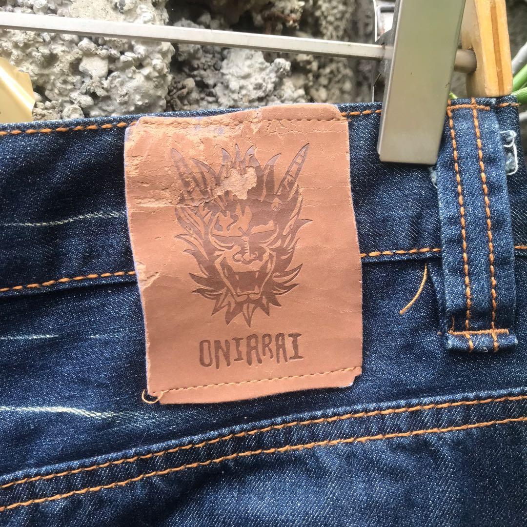 Oniarai Japan Nippon Blue Jeans, Men's Fashion, Bottoms, Jeans on Carousell