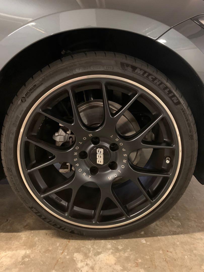 Original BBS 19 inch rim, Car Accessories, Tyres & Rims on Carousell