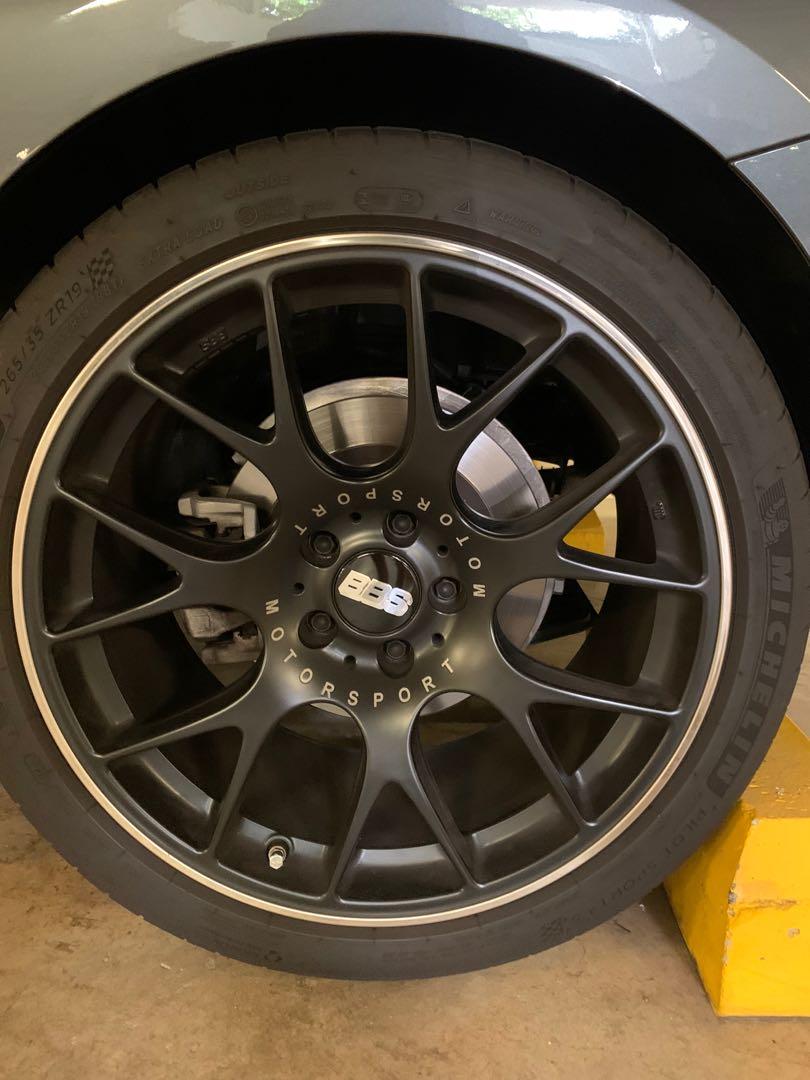 Original BBS 19 inch rim, Car Accessories, Tyres & Rims on Carousell