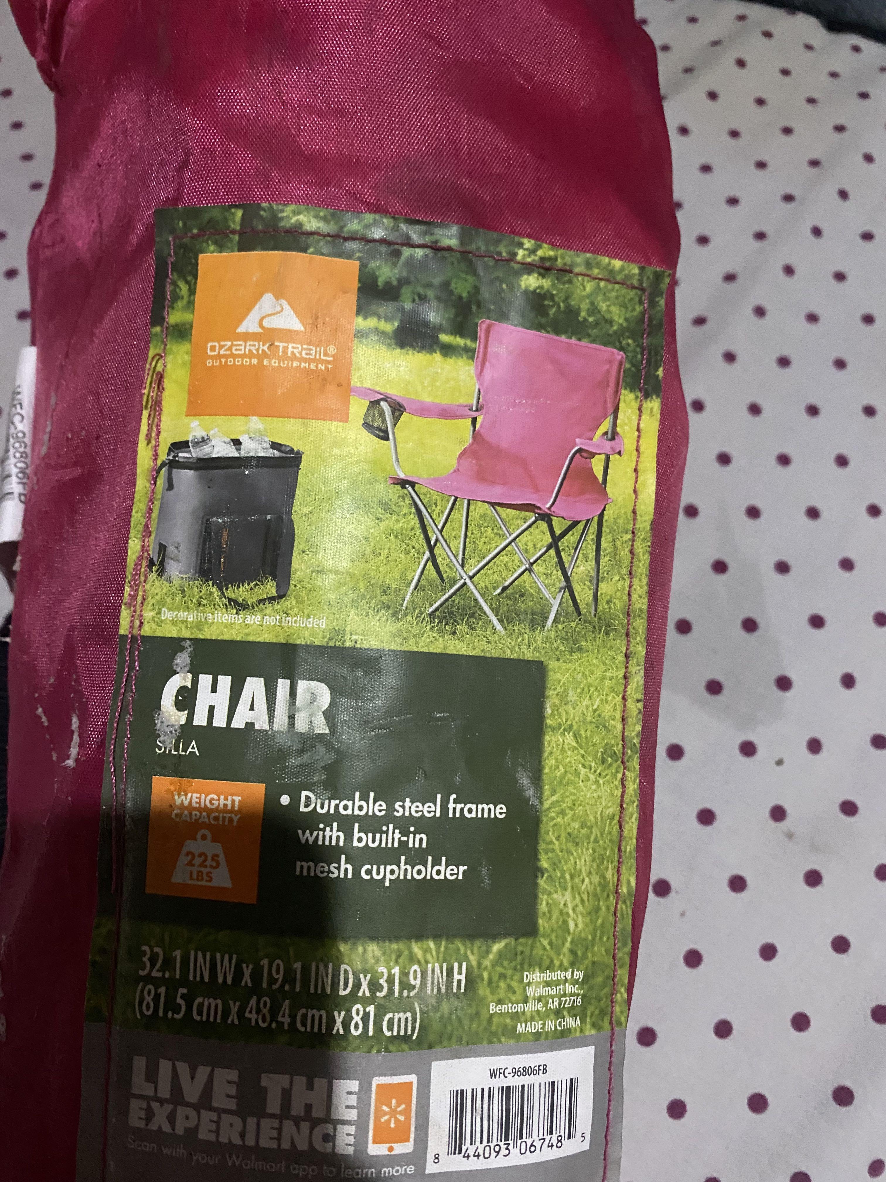 Ozark Trail Chair, Sports Equipment, Hiking & Camping on Carousell