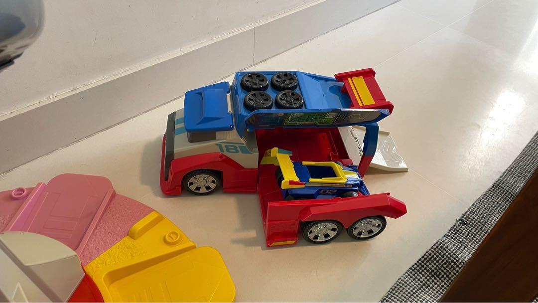 Paw Patrol Tower and Mobile Pit Stop (Spinmaster), Hobbies & Toys, Toys ...