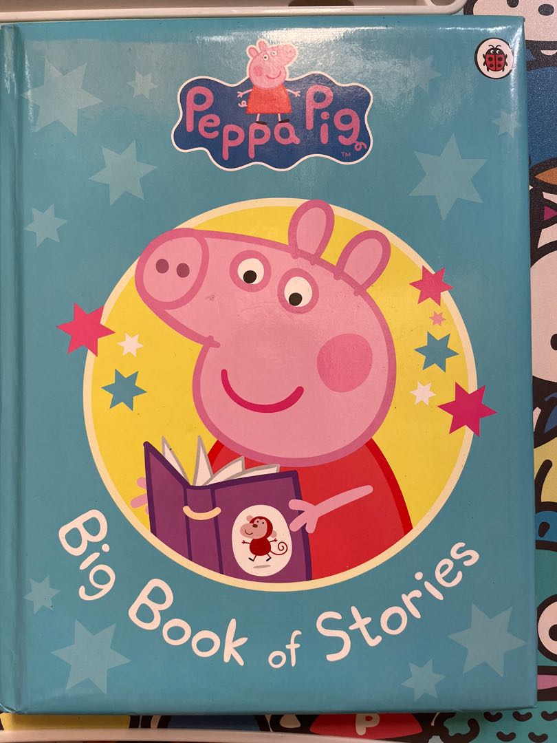 Peppa pig big book of 6 stories, 興趣及遊戲, 書本 & 文具, 小說 & 故事書 - Carousell