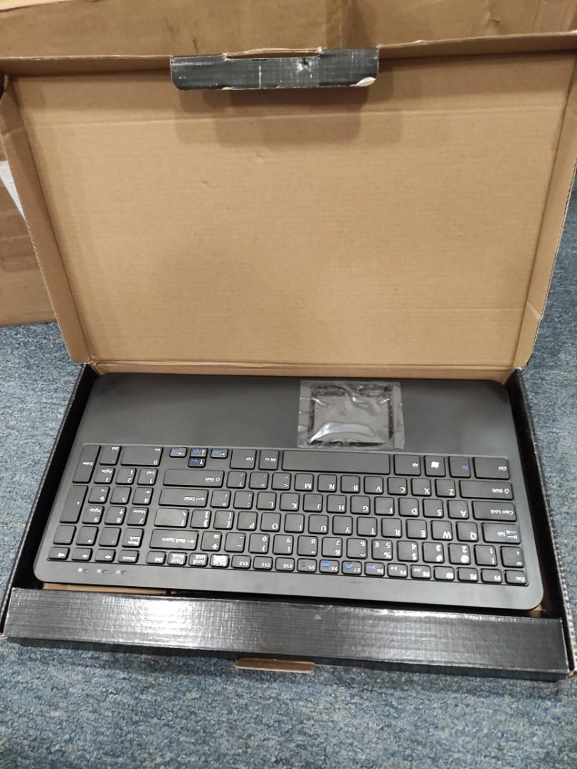 Perixx keyboard with multiitouch touchpad, Computers & Tech, Parts ...