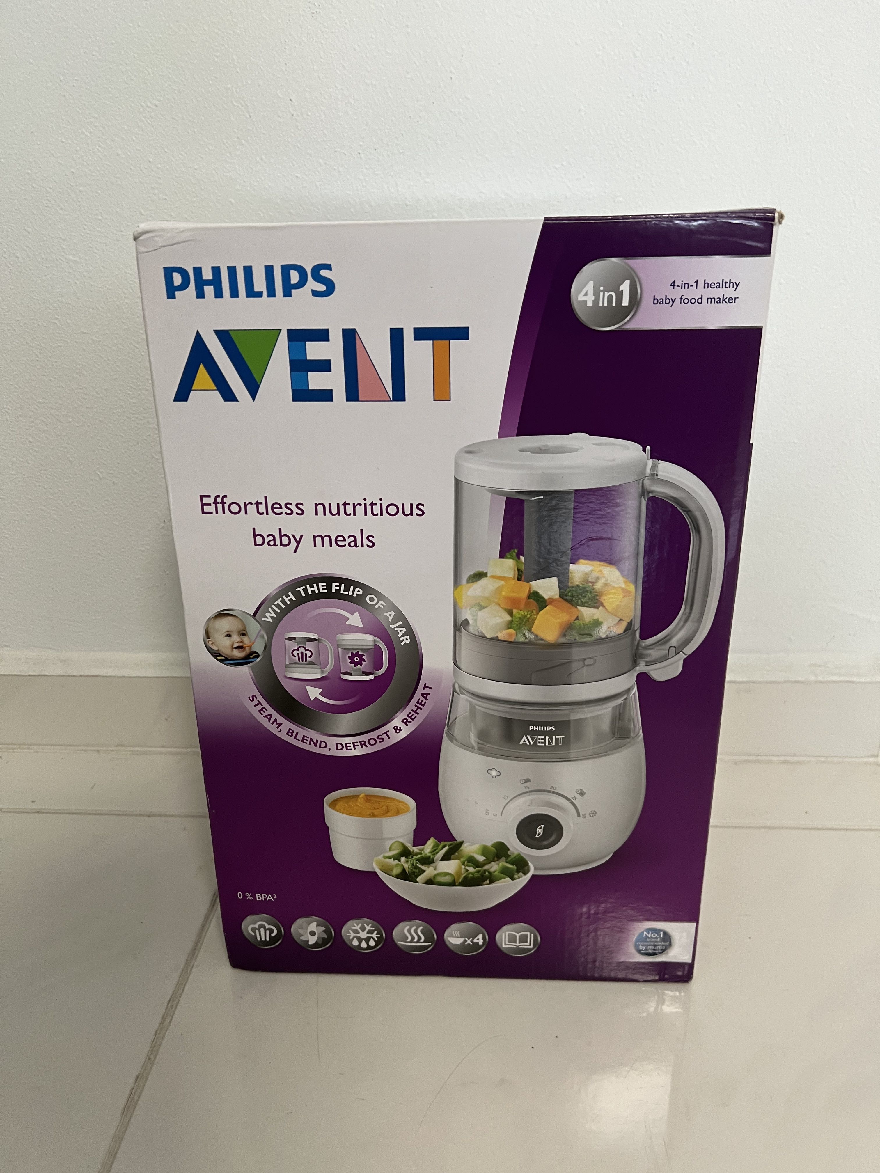 Philips Avent 4 in 1 food maker, Babies & Kids, Nursing & Feeding ...