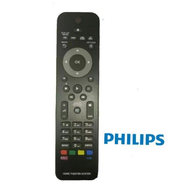 Philips Home Theater Remote Control HTS3541, TV & Home Appliances, TV ...