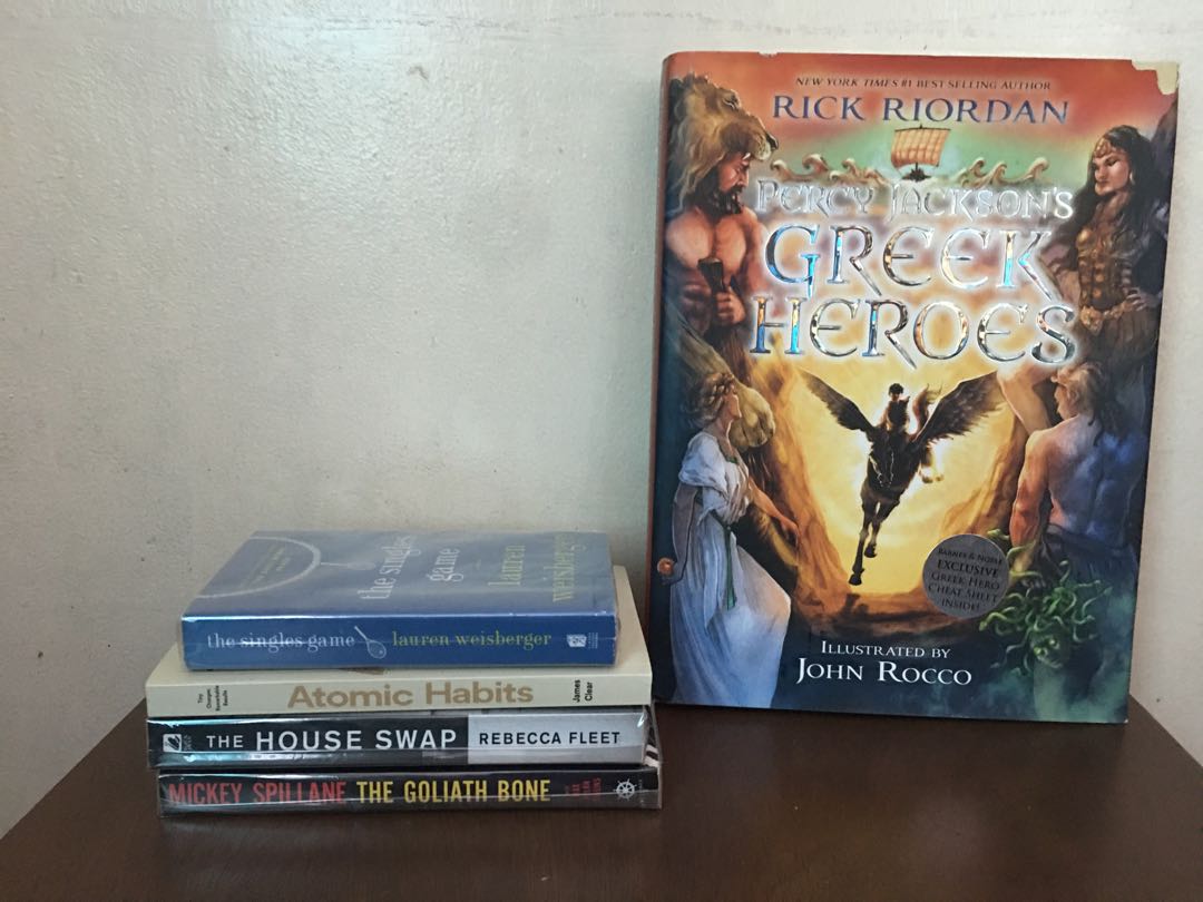 PJO Greek Gods big HB, Hobbies & Toys, Books & Magazines, Fiction & Non ...