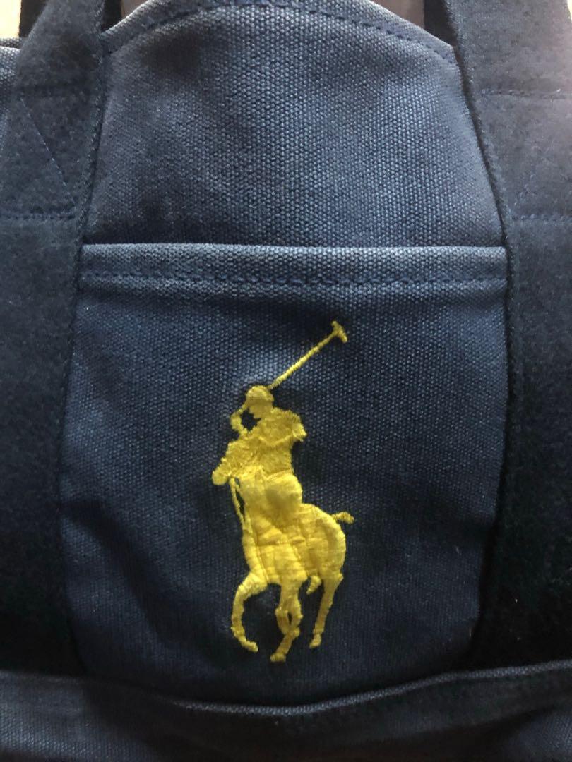 Polo Ralph Lauren Big Logo Tote Bag, Women's Fashion, Bags & Wallets ...