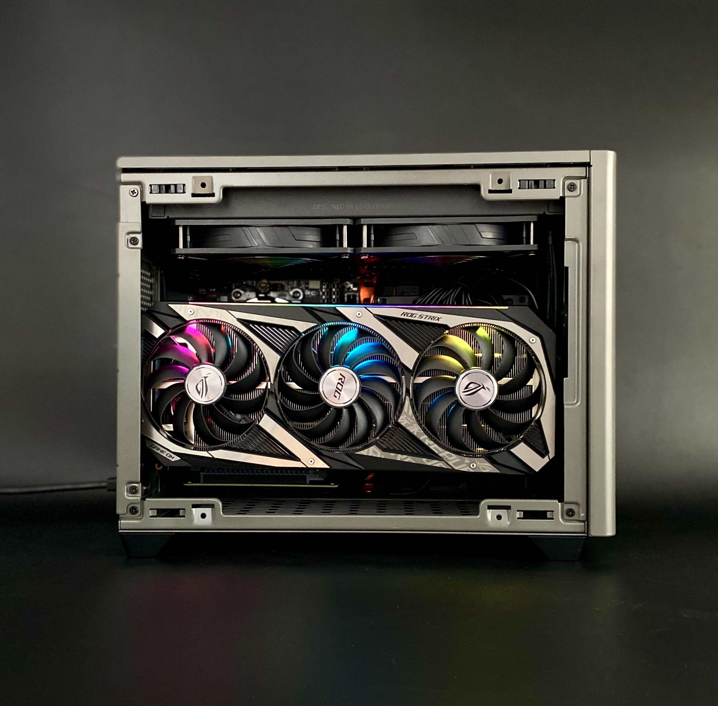 POLYGON SHOWCASE Asus strix 3080 + Ryzen 7 5800x custom pc gaming pc ...