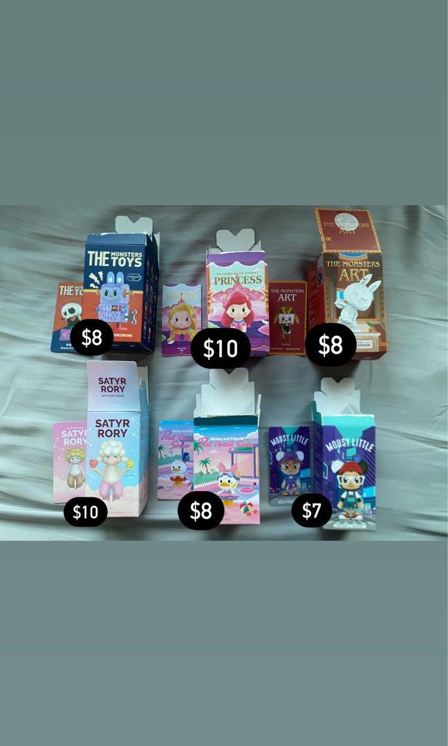 POPMART: Satyr rory zodiac, mickey and friends pool party, Mousy little ...