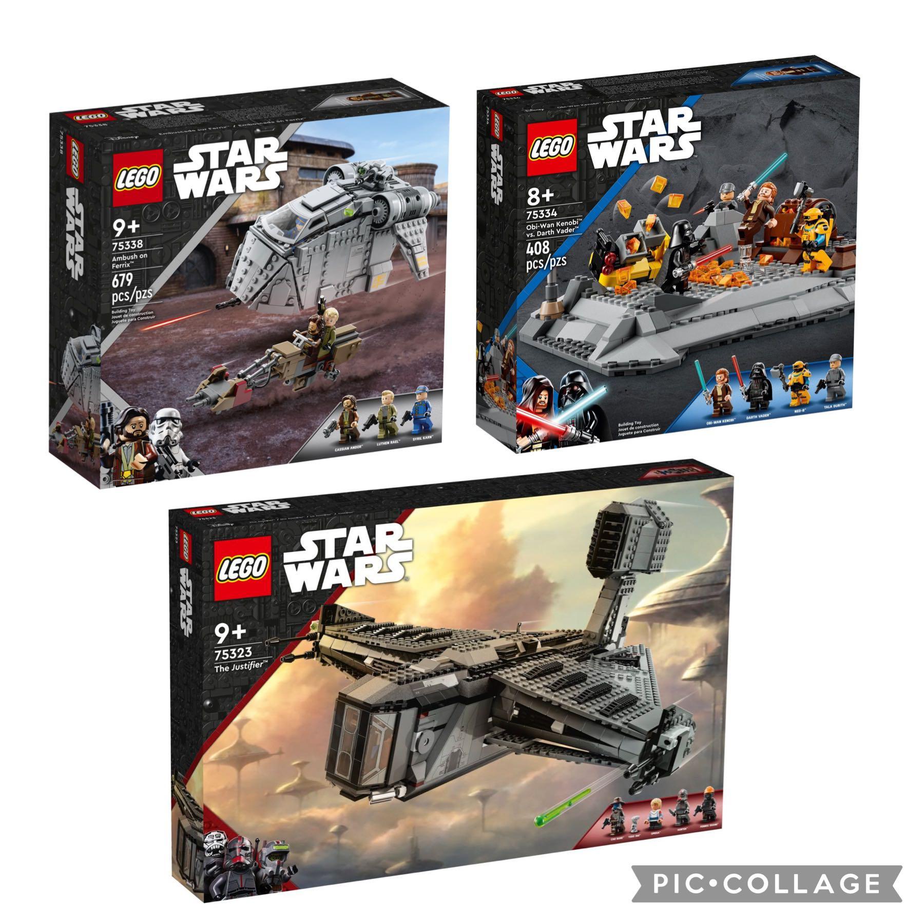 [ReadyStock] LEGO Star Wars 75323 The Justifier 75338 Ferrix Star ...