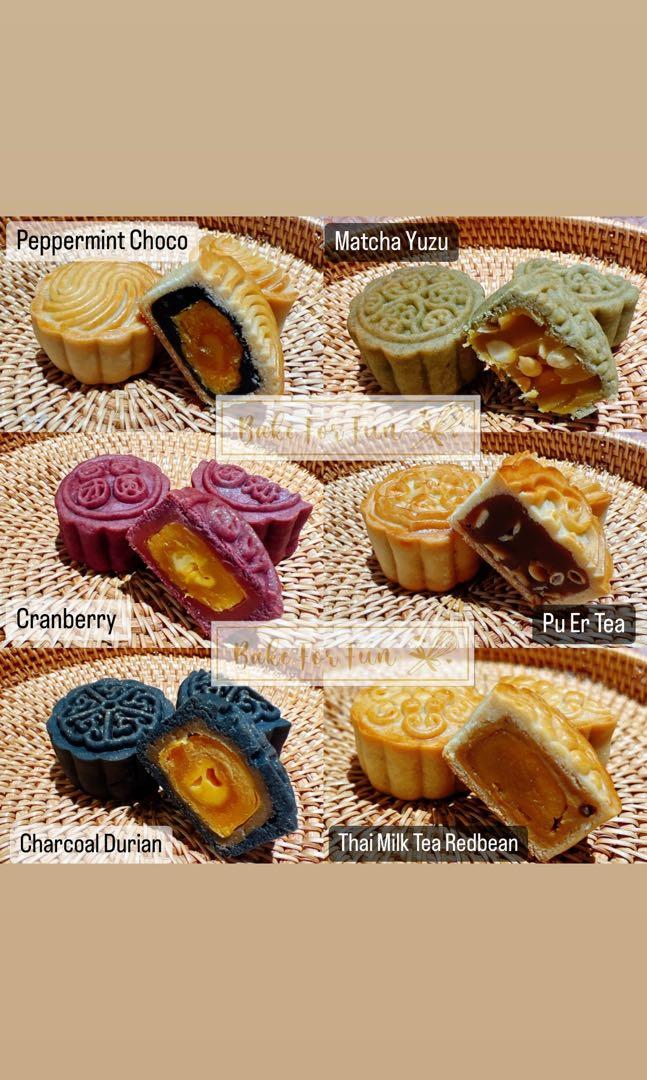 Pre-order Mini Traditional Mooncake(Less Sweet), Food & Drinks ...