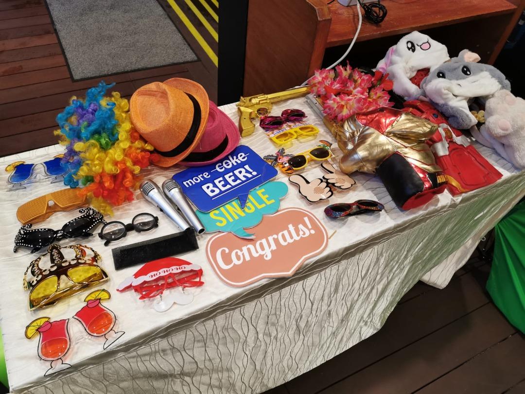 Props for Rental for your photobooth events parties birthday corporate ...