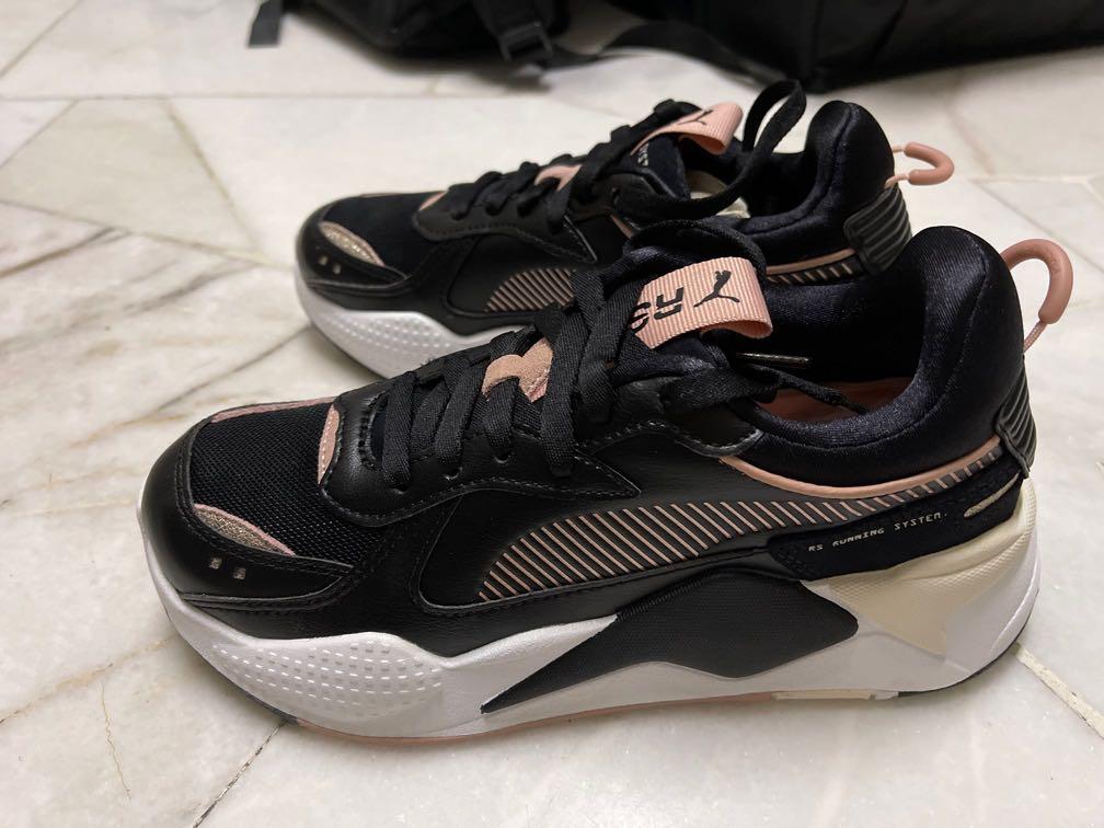 Puma RS - X Mono Rose Gold Metal, Women's Fashion, Footwear, Sneakers ...