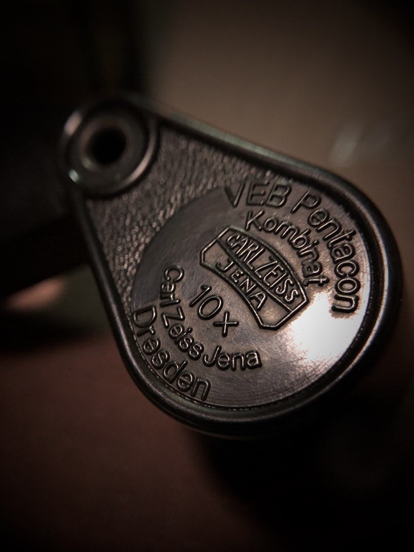 Rare! Carl Zeiss Jena X VEB Pentagon 10X Loupe, Hobbies & Toys ...