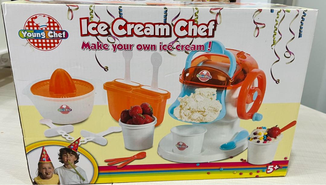 Real ice cream maker for kids, TV & Home Appliances, Kitchen Appliances ...