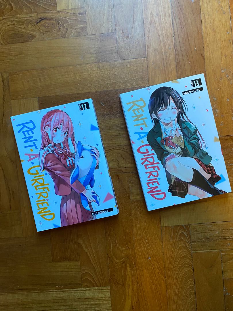 Rent-A-Girlfriend Volume 12 & Volume 13, Hobbies & Toys, Books ...