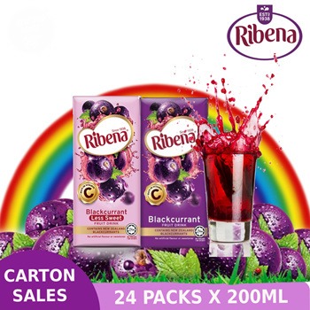 Ribena Packet Drinks 200ml x 6s x 4, Food & Drinks, Beverages on Carousell