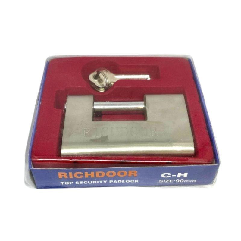 RICHDOOR C-H Top Security Gate Lock/ Padlock, Furniture & Home Living ...