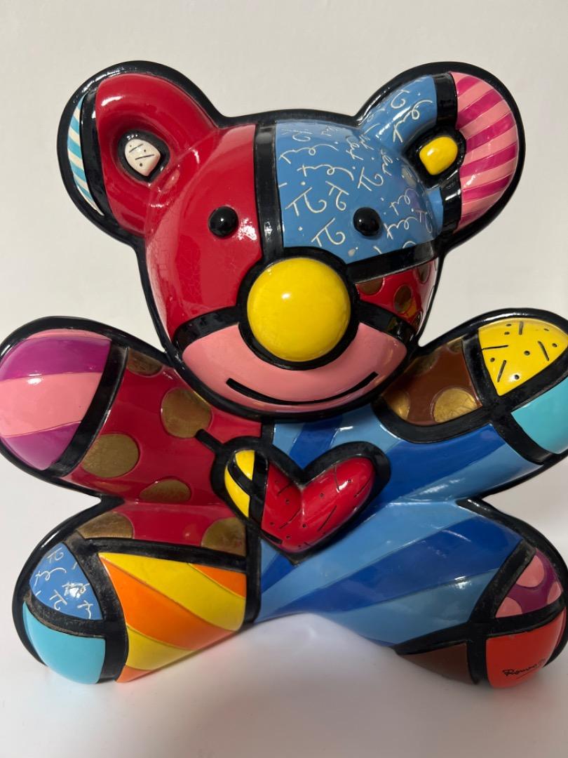 ROMERO BRITTO CUDDLY BEAR, Hobbies & Toys, Toys & Games on Carousell