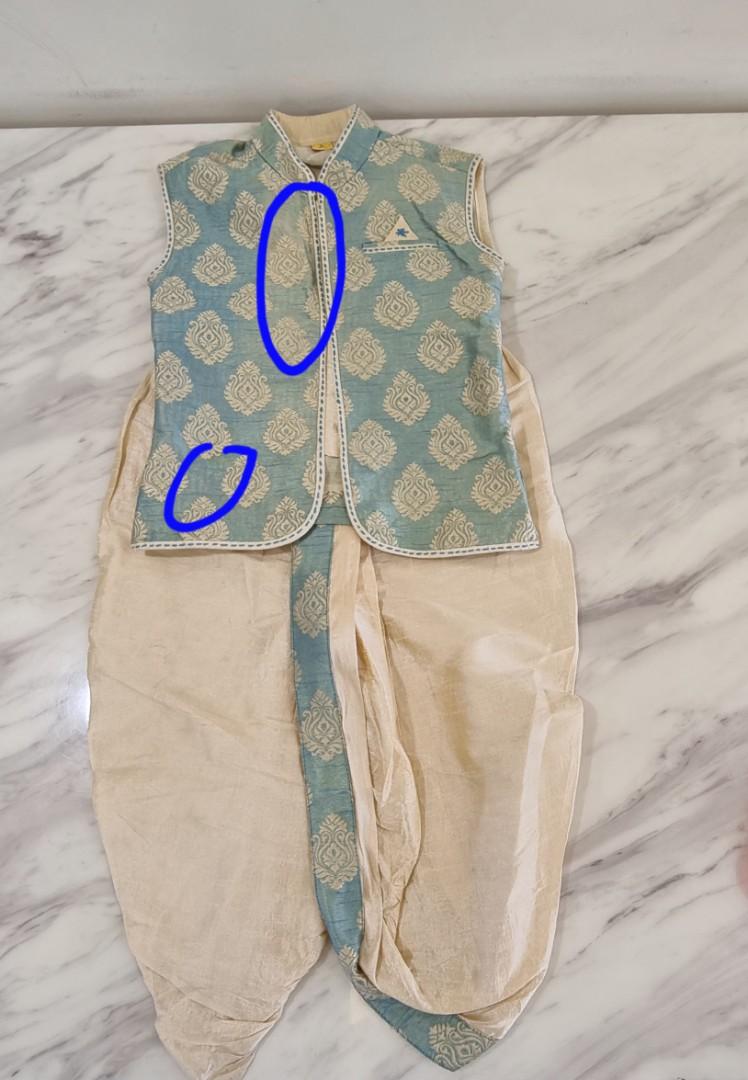 Royal Indian Ethnic / Traditional Sherwani/Jippa Set, Babies & Kids ...