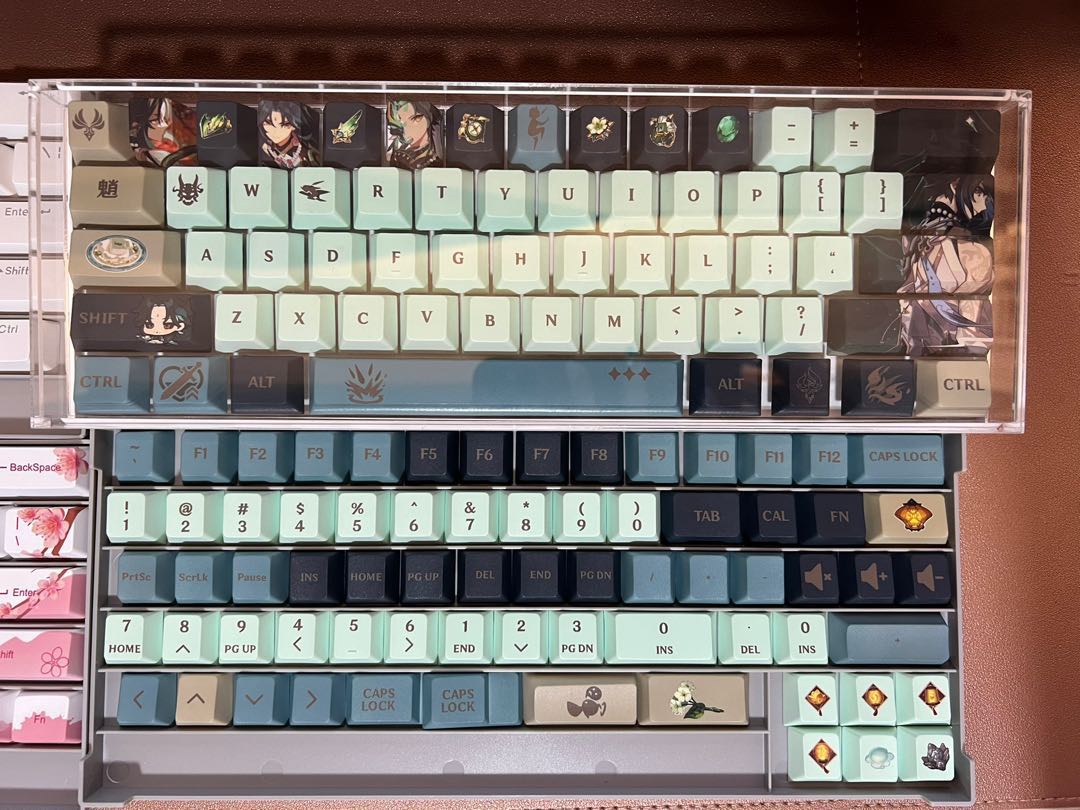 Royal Kludge Mechanical Wireless Keyboard x Genshin Impact Xiao ...