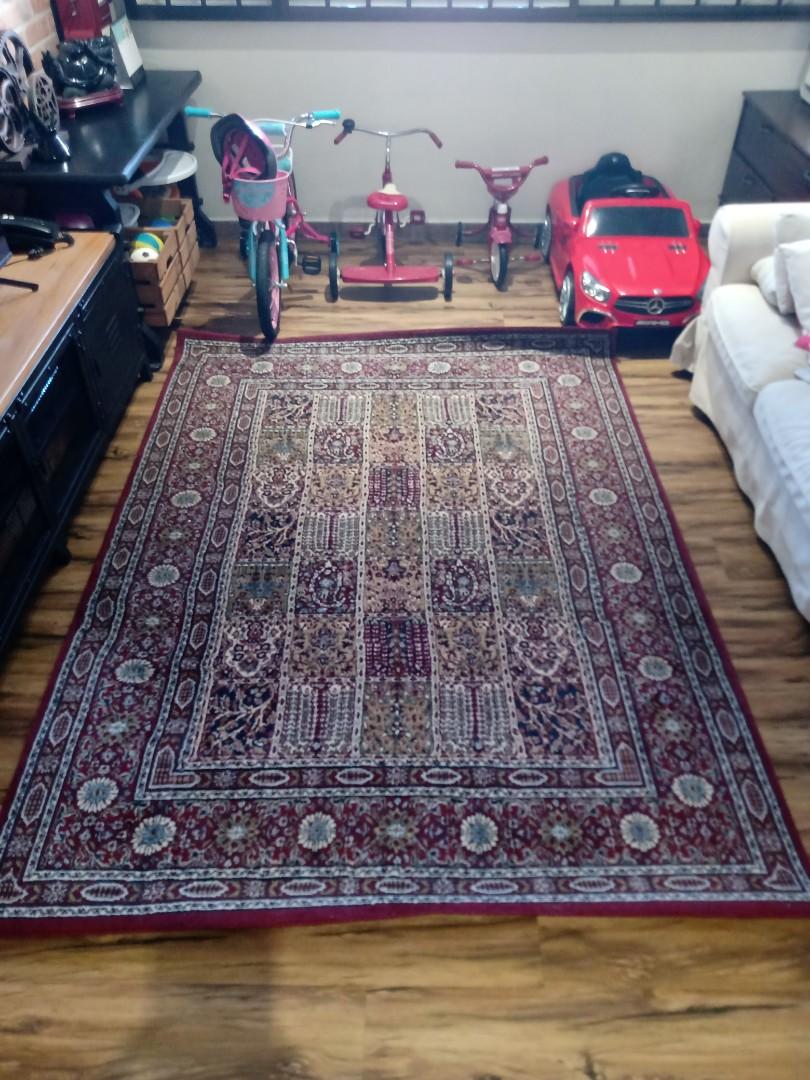 Rustic floor carpet, Furniture & Home Living, Home Decor, Carpets, Mats & Flooring on Carousell