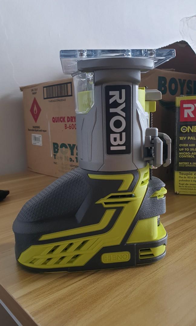 Ryobi Palm Router 18v P601, Commercial & Industrial, Construction Tools ...