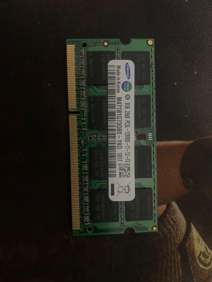 Samsung 8gb Ram DDR3L PC3L, Computers & Tech, Parts & Accessories ...